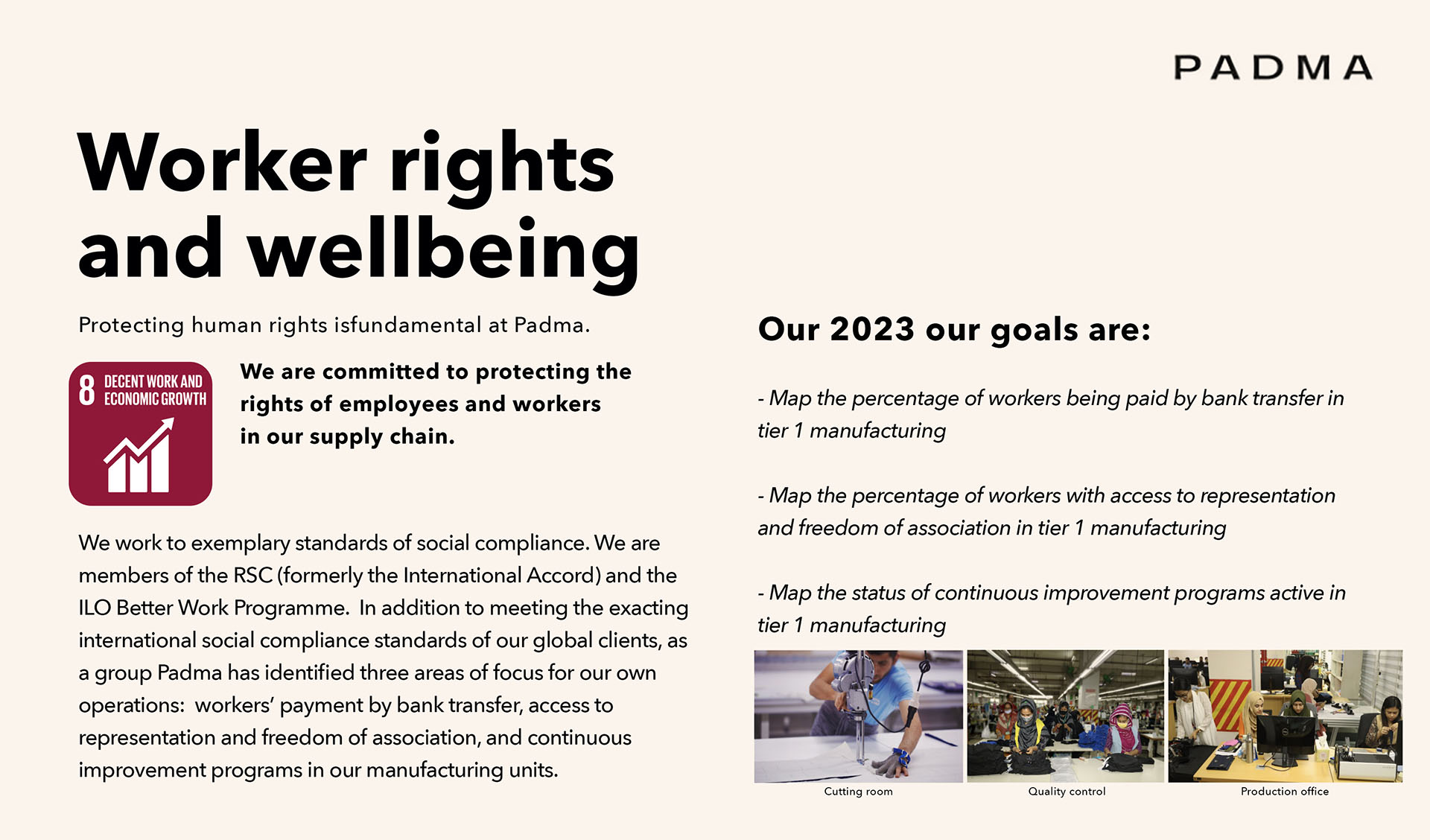 Responsibility - Padma | Designing a better future together